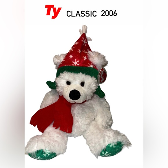 Ty | Toys | Ty Classic Polar Bear Fargo White Plush Stuffed Animal ...